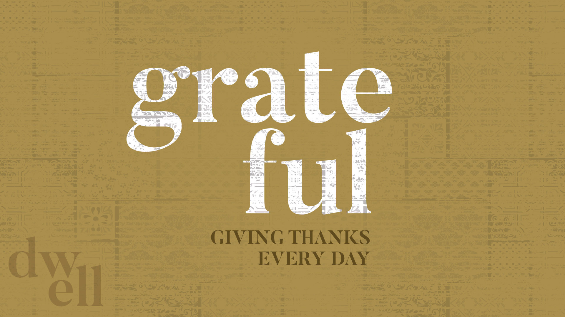 Why We Give Thanks - Peachtree Church